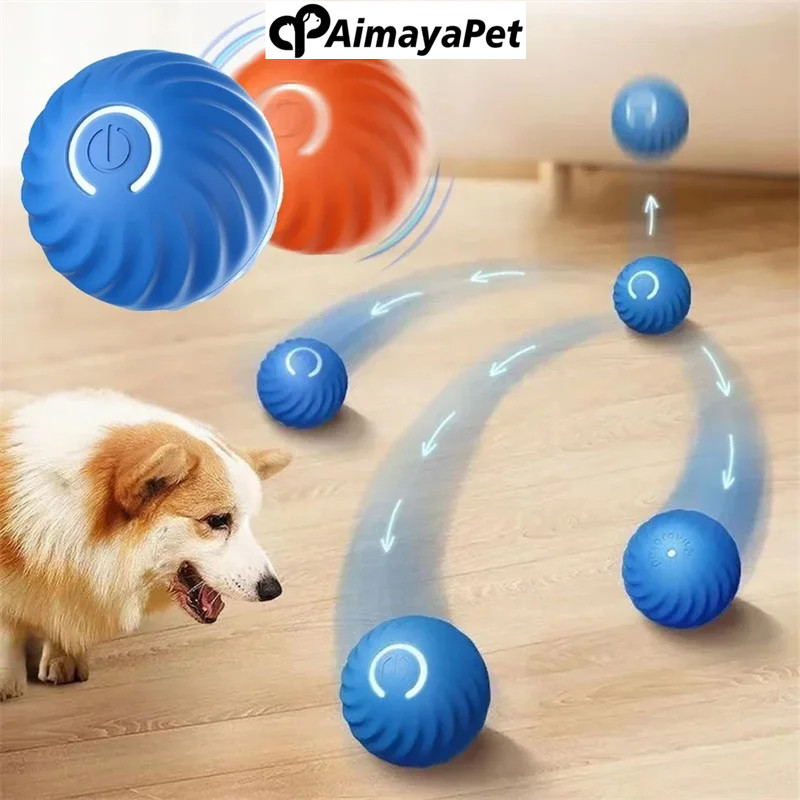 Jual AimayaPet Mainan Anjing Kucing Bola Listrik Bergulir Cerdas Hewan ...