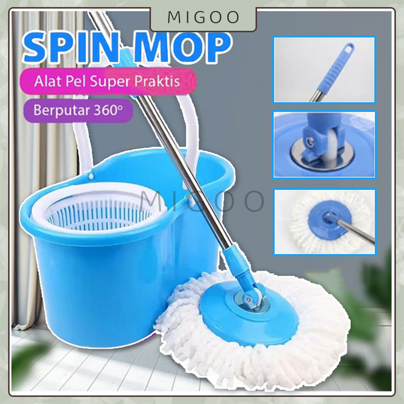 Jual Set Alat Pel Lantai Super Mop Dengan Ember / Set Alat Pel Lantai ...