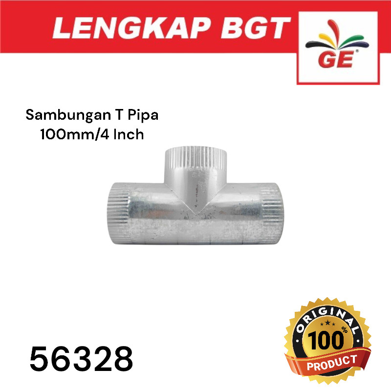 Jual Galvanised Steel Joint Connector Tee T Sambungan Pipa Galvanis ...