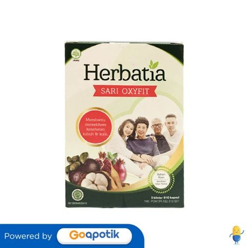 Jual Herbatia Sari Oxyfit Box 30 Kapsul | Shopee Indonesia