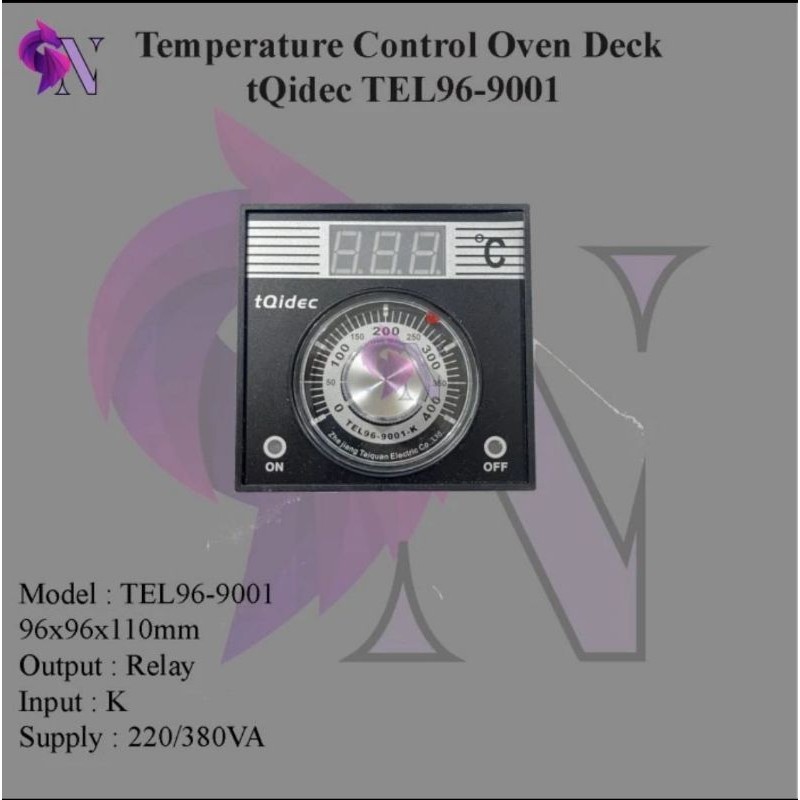 Jual tQidec TEL96-9001-K TEL96 9001 K Module Modul Digital Oven Deck ...