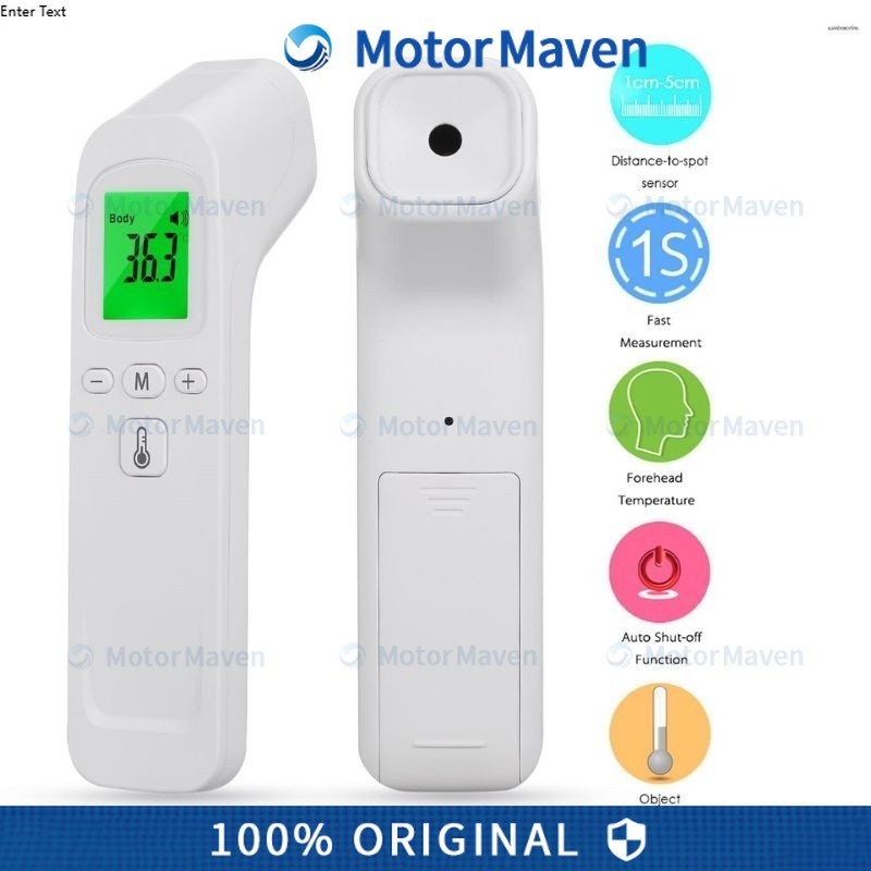 Jual Thermogun Termometer Suhu Tubuh Digital Termometer Inframerah Non Contact Thermometer Dahi ...