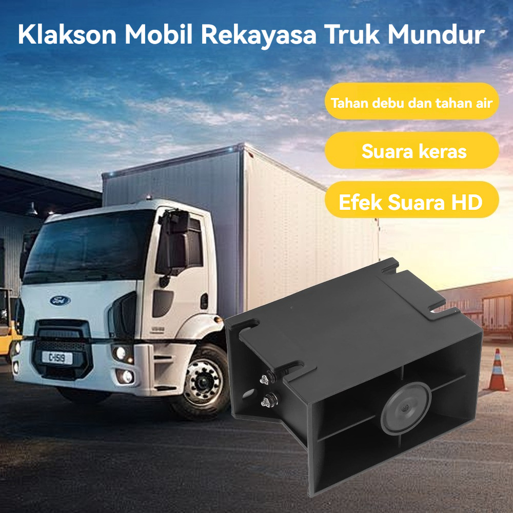 Jual Alaram Mobil Alarm Klakson Mundur Back Horn 3 Suara Nada DISCO ...