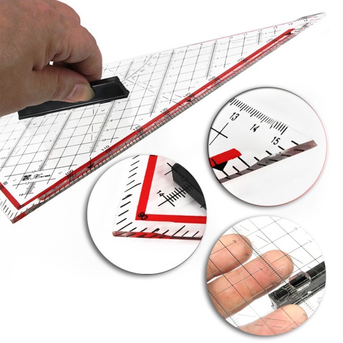 Jual Penggaris T, Mor Segitiga Meja gambar Drafting Arsitek bukan ...