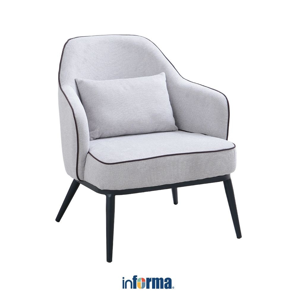 Jual Informa Yorio Kursi Lounge - Abu-Abu Kursi Minimalis Aesthetic ...