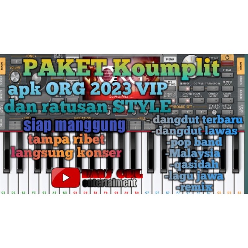 Jual PAKET LENGKAP APK ORG VIP dan 400 style kumplit siap manggung ...