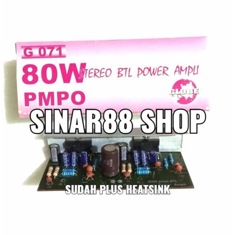 Jual KIT POWER AMPLI AMPLIFIER STEREO TDA 2005 TDA2005 BTL 80WATT 80 W PMPO | Shopee Indonesia
