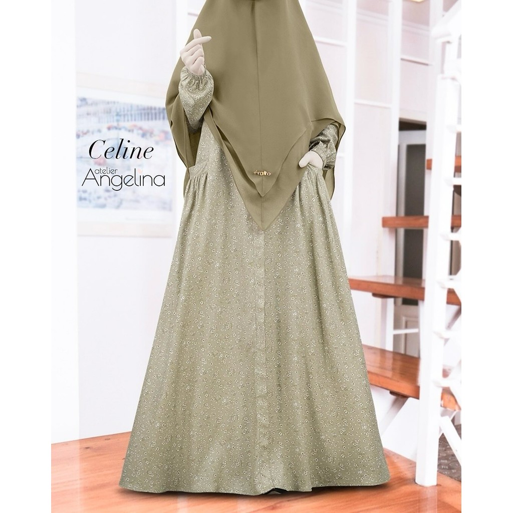Jual CELINE DRESS - KOREAN VISCOSE ATELIER ANGELINA | Shopee Indonesia