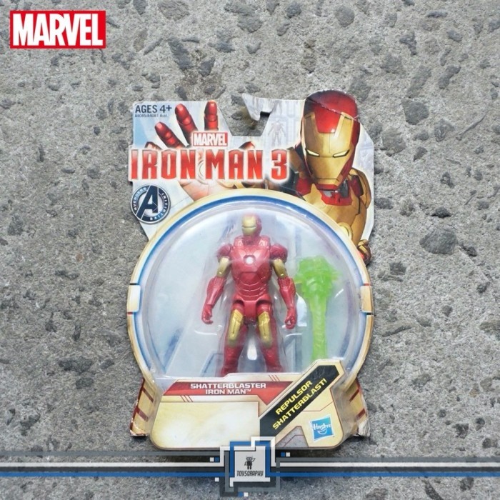 Jual Iron Man 3 Shatterblaster Ironman Action Figure 3,75 Inch Marvel ...