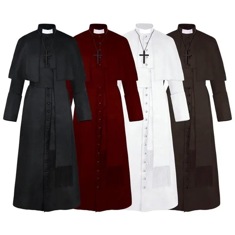 Jual Medieval Renaissance Priest Costume Catholic Church Religious ...