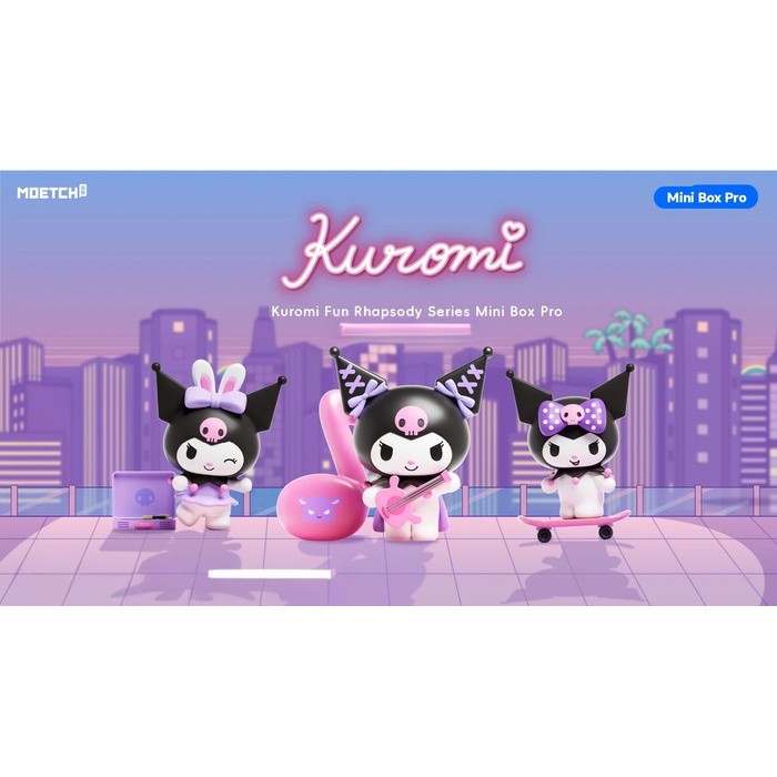 Jual Kuromi Fun Rhapsody Sanrio Moetch Mini Selected ( Open Foil ) and ...