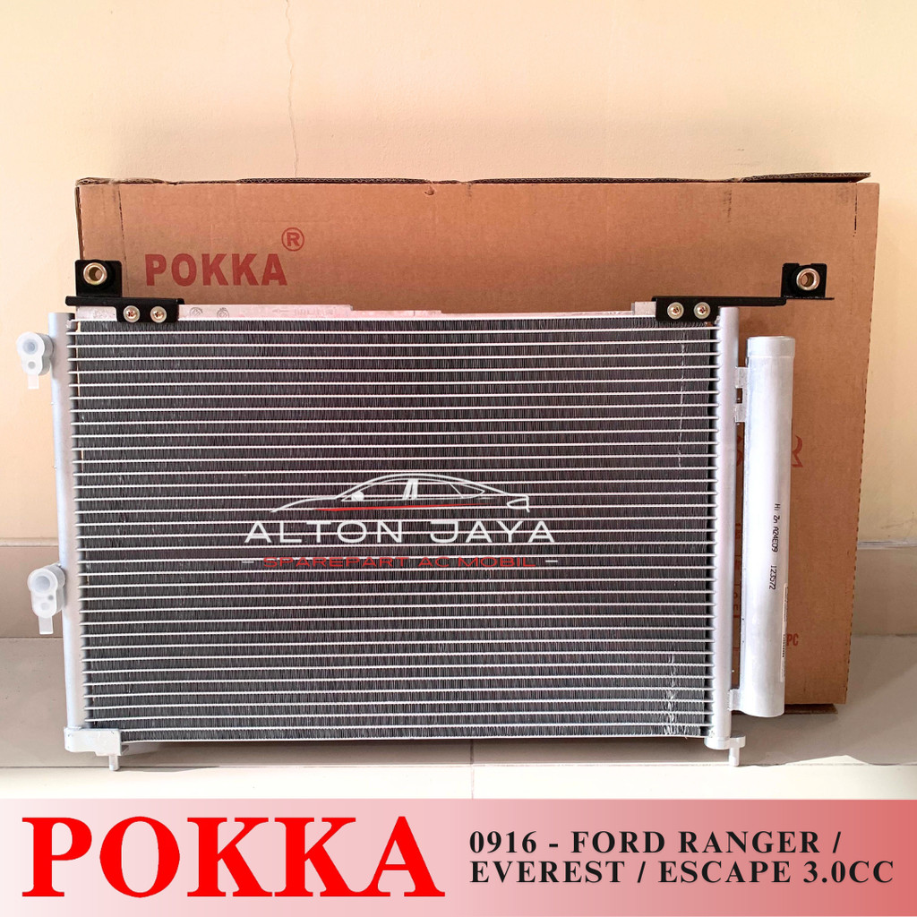 Jual CONDENSOR KONDENSOR AC MOBIL FORD RANGER / EVEREST / ESCAPE POKKA ...