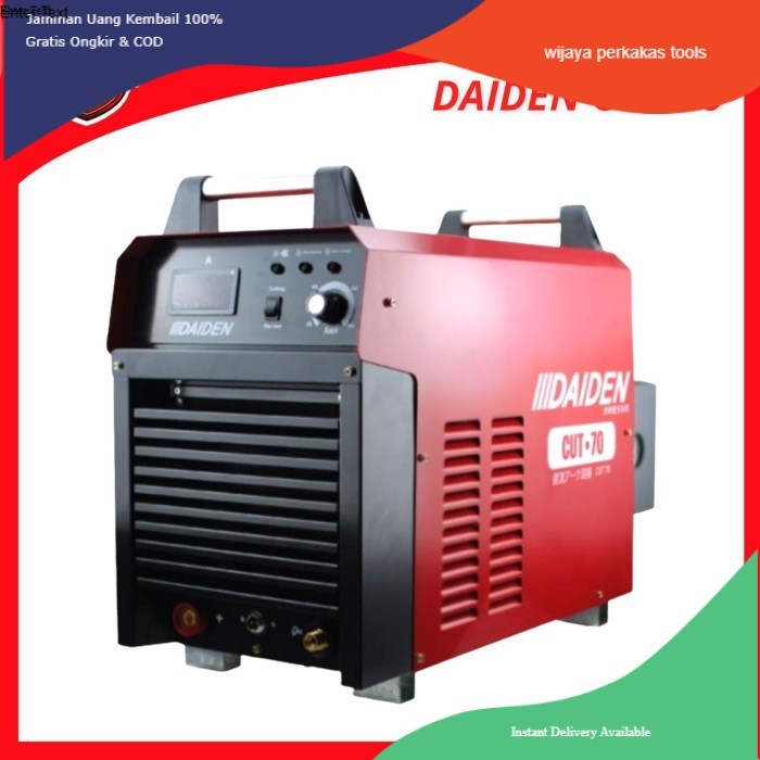 Jual DAIDEN MESIN LAS POTONG CUT 70 PLASMA CUTTING 3 PHASE 25MM JAPAN ...