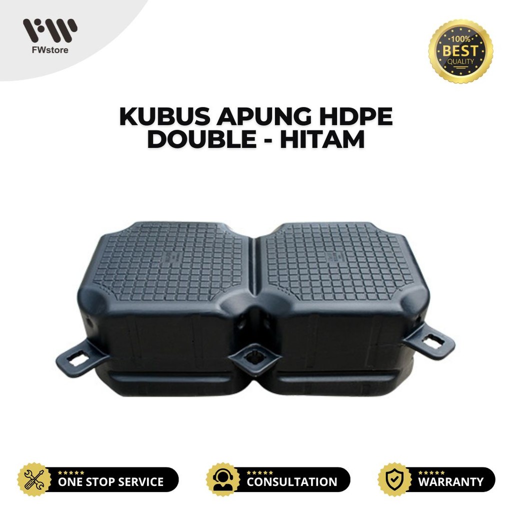Jual Kubus Apung HDPE Double - EVO Marine Float - Ukuran 100 x 50 x 40 cm - Warna Hitam | Shopee ...
