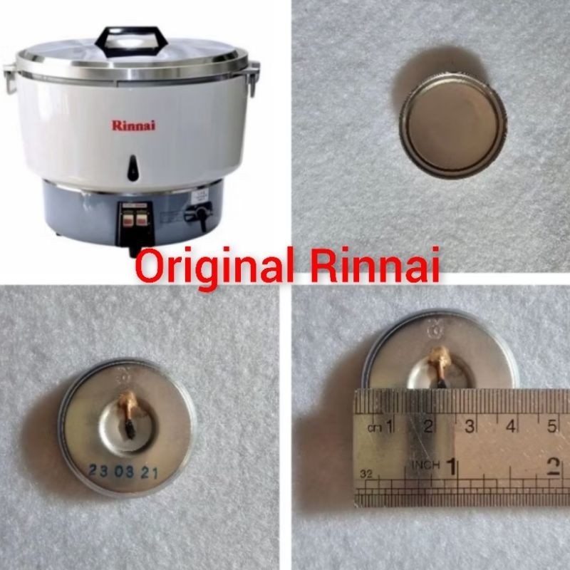 Jual element Otomatis Rice Cooker Rinnai seri RR 50 A / RE 55A / 55 RTL , winn gas ASLI ( 10 ltr ...