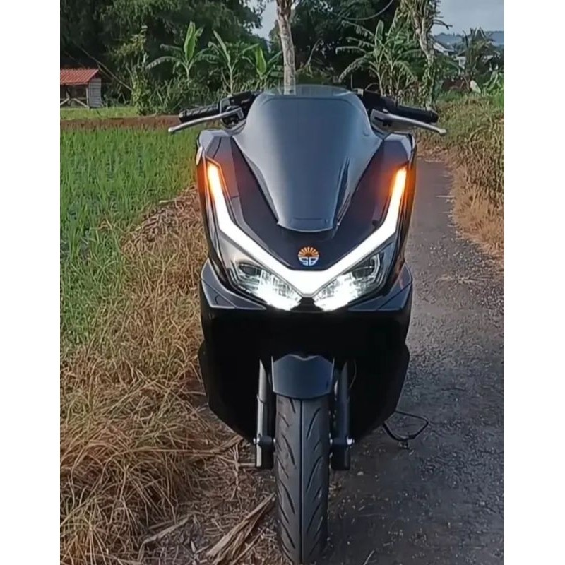 Jual SHIMAN_SHOP WINSHIELD AKLIRIK VISOR VARIASI PCX 160 NEW 2025 TEBAL ...