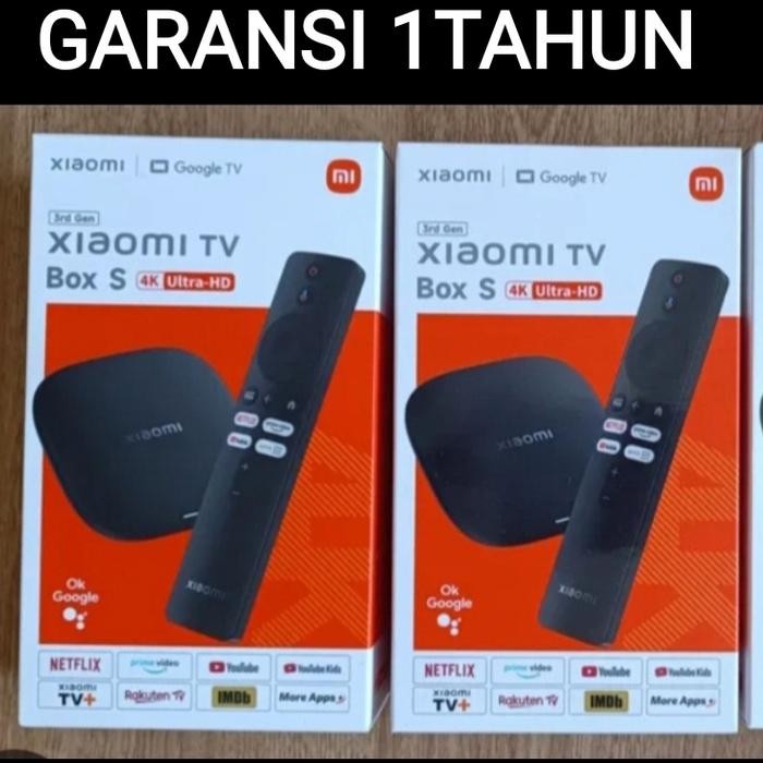 Jual xiomi mi tv box s 3rd gen 3 smart android tv box 4k | Shopee Indonesia