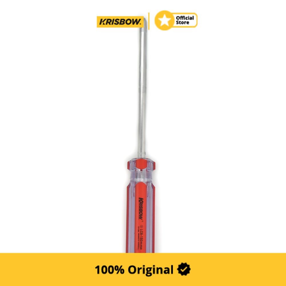 Jual Krisbow Obeng Plus Crystal 8X150 mm Screwdriver Obeng Tip Alat ...