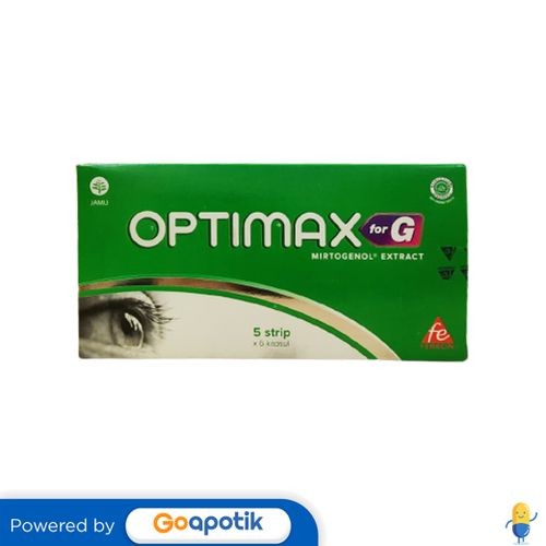 Jual Optimax For G Box 30 Kapsul / Suplemen Kesehatan Mata | Shopee ...