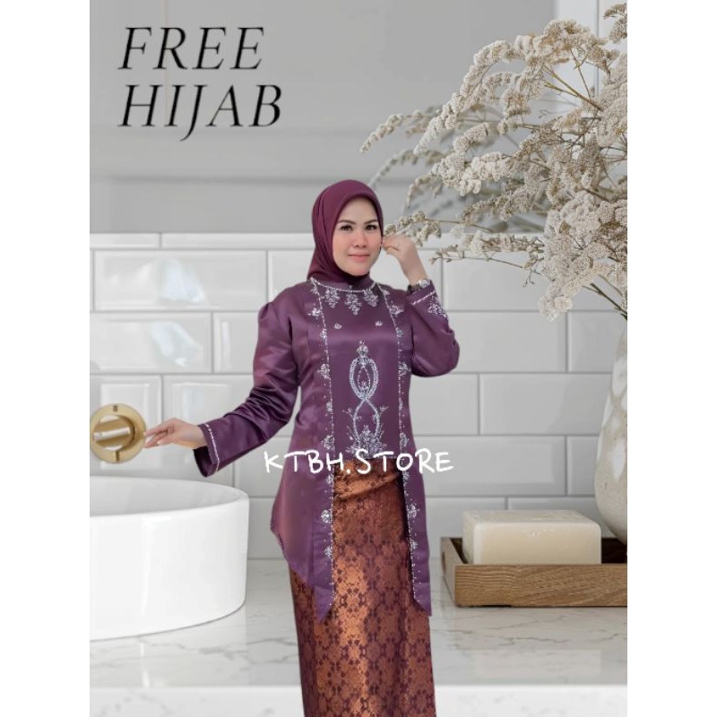 Jual COD Set Kutu Baru ALUNA| Set Baju Kurung Payet|Baju Kurung ...