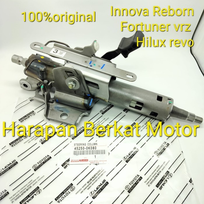 Jual COLUMN STIR STEERING TOYOTA INNOVA REBORN FORTUNER VRZ HILUX REVO ...