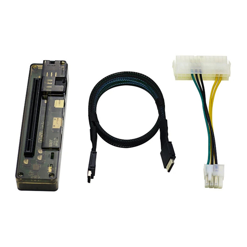 Jual EXP GDC OCuLink GPU Dock PCIe 4.0 X4 GPU Dock 32 Gbps External ...