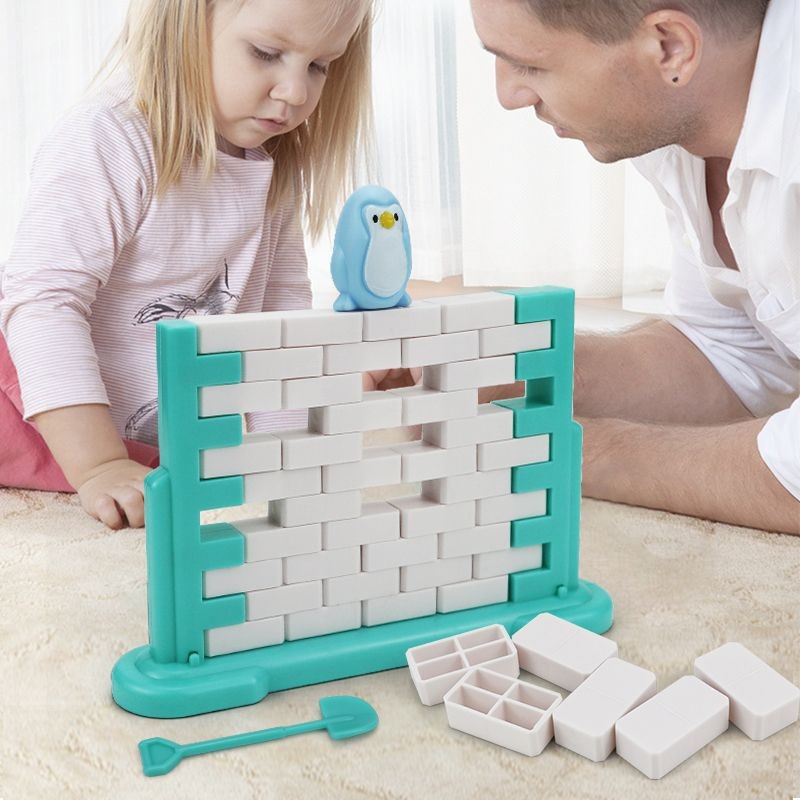 Jual Mini Fun Children Save Penguin Ice Breaker Trap Toys Indoor Board ...