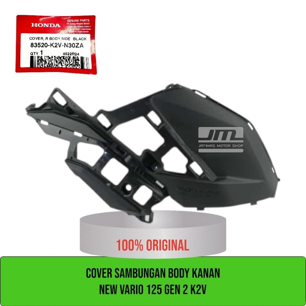 Jual Sambungan body belakang new vario 125 gen 2 83520-K2V-N30ZA 83620 ...