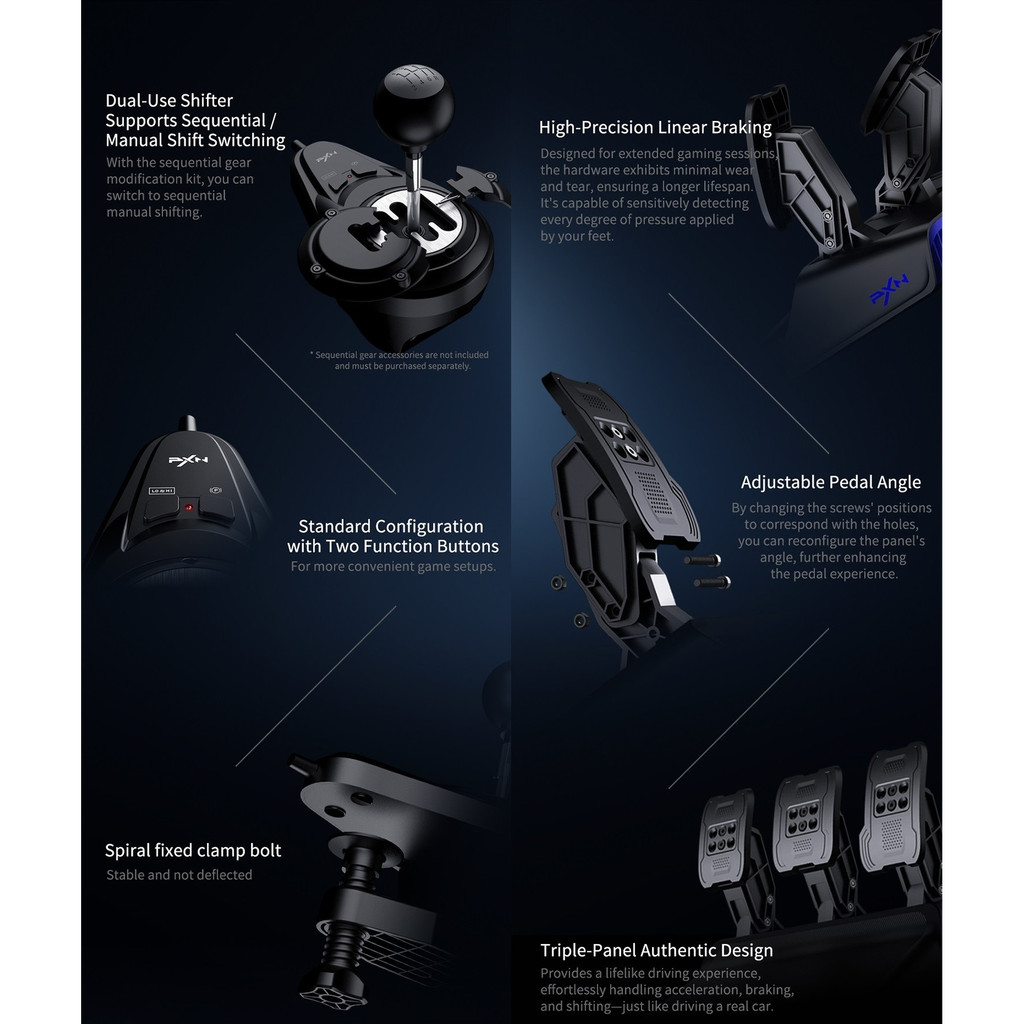 Jual Combo PXN V9 GEN 2 and A10 Steering Wheel Stand | Shopee Indonesia