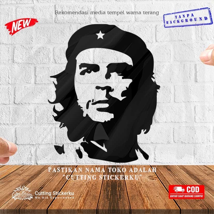 Jual Cetak Kilat - Cutting Stiker Che Guevara Siluet Variasi Mobil ...