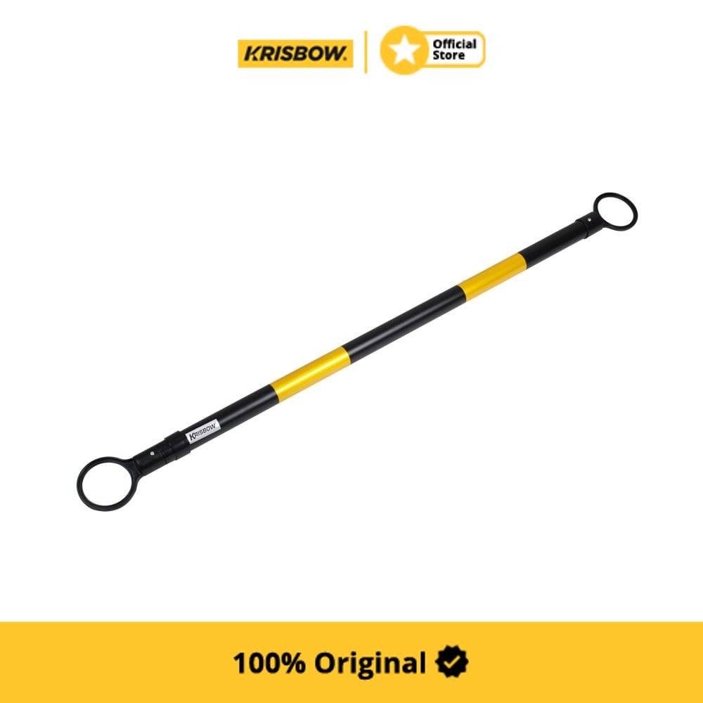 Jual Krisbow Cone Bar Retractable 1,3-2,15 M - Hitam/Kuning | Shopee ...