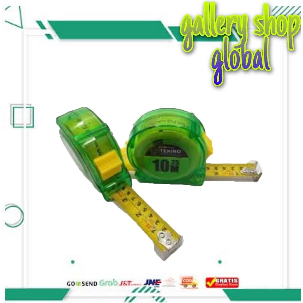 Jual METERAN 10M 10 M METER TEKIRO / MEASUREMENT TAPE / ALAT UKUR ...