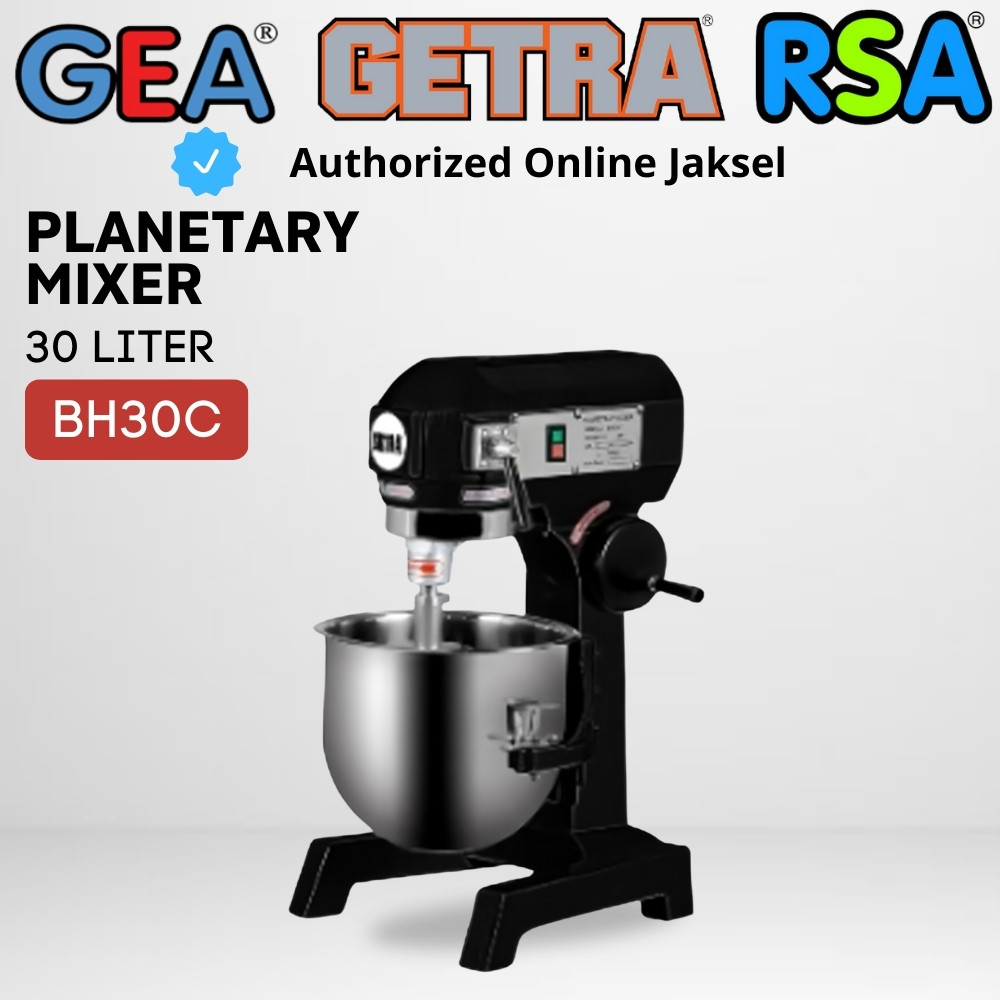 Jual Getra BH30C Mixer Roti Planetary Mixer Kapasitas 30 L Garansi ...