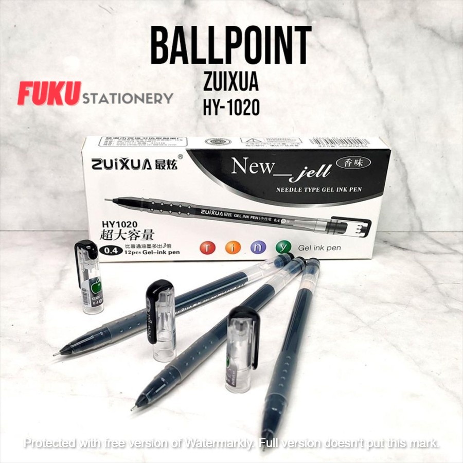 Jual Pulpen / Pulpen gel office / Ballpoint / Pulpen gel ZUIHUA HY1020 ...
