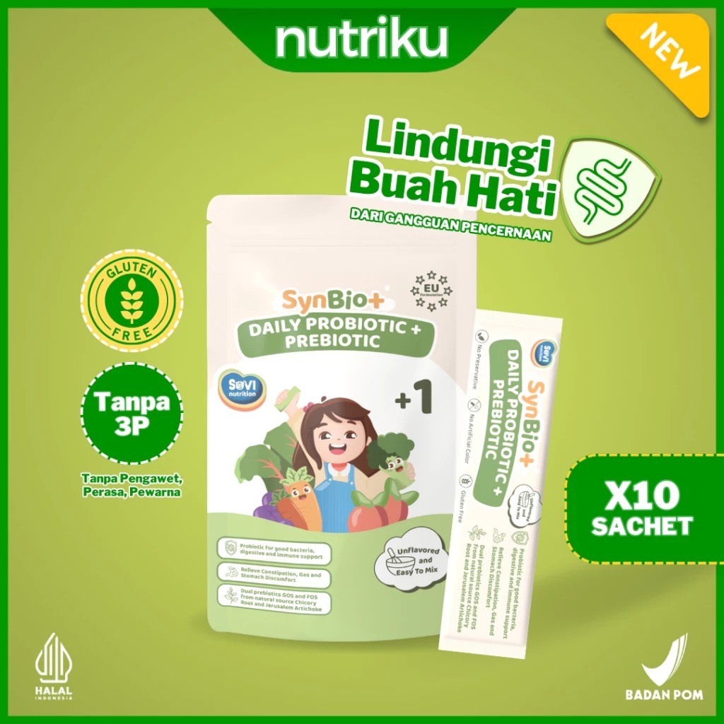 Jual Synbio+ Probiotic + Prebiotic - Synbio + Untuk Pencernaan Anak ...