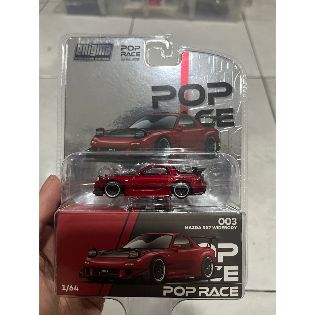 Jual Pop Race Enigma Mazda RX7 Widebody Red Metallic No 003 Poprace ...