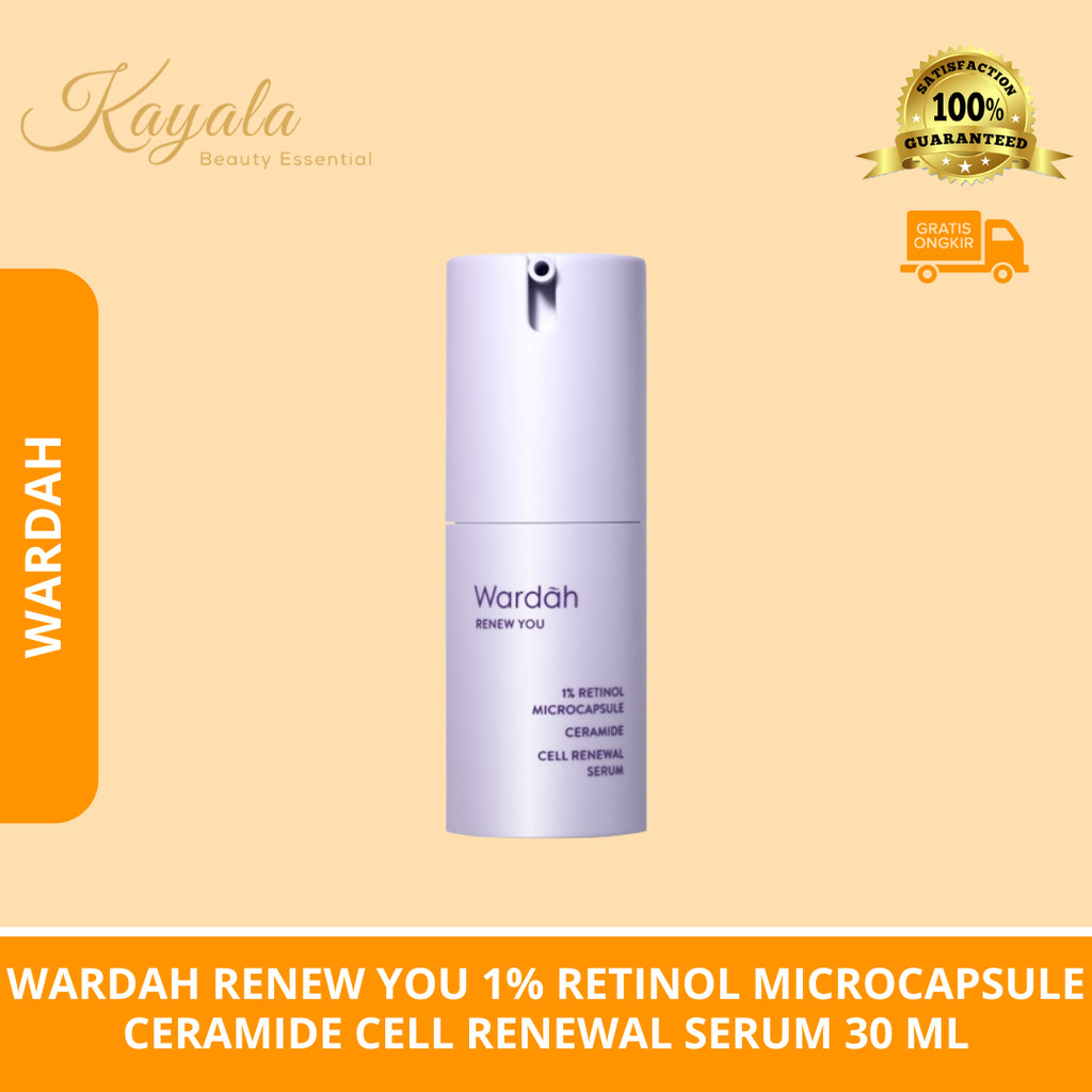 Jual WARDAH RENEW YOU 1% RETINOL MICROCAPSULE CERAMIDE CELL RENEWAL ...