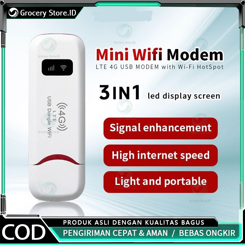 Jual [Ready Stock] Modem WIFI 4g All Operator 150 Mbps Modem Mifi 4G ...