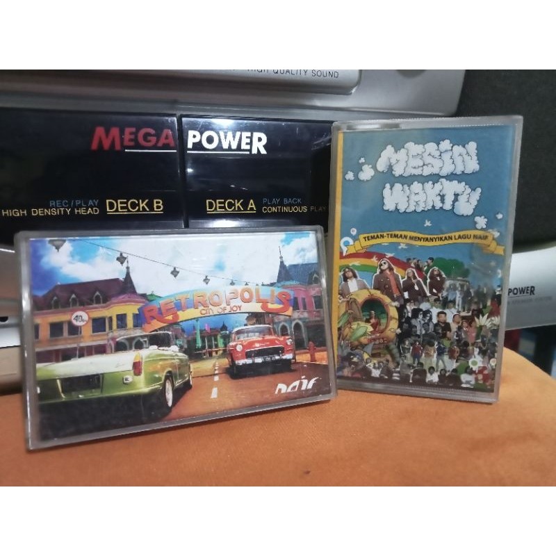 Jual radio tape compo polytron mega power MP 9100 KCP semua normal ...