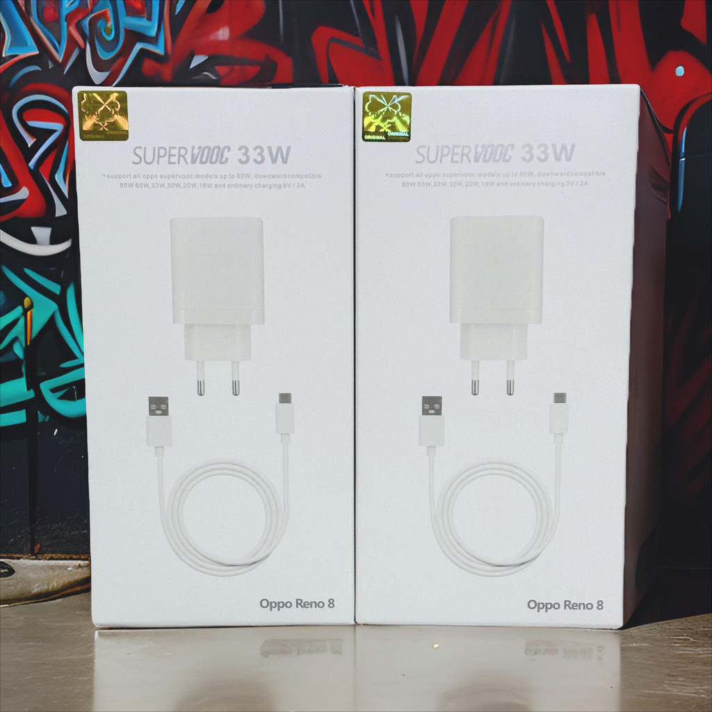Jual Charger OPPO SUPERVOOC 33 Watt Original a57, a77s, Reno 8T, 7z ...