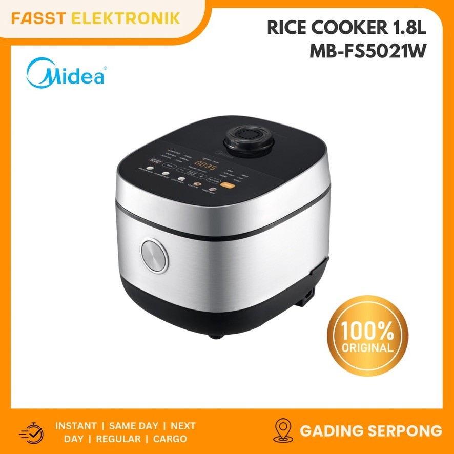 Jual MIDEA Digital Rice Cooker 1.8 L MB-FS5021W | Shopee Indonesia
