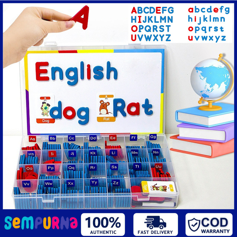 Jual 256 Pcs Eva Foam Movable Alphabet Magnets Letter Classroom Huruf ...