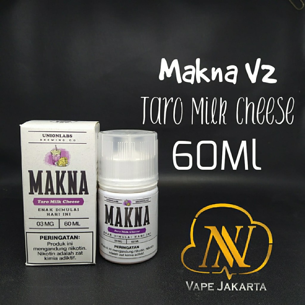 Jual Makna V2 Taro Milk Cheese 60ml by Union Labs | Shopee Indonesia