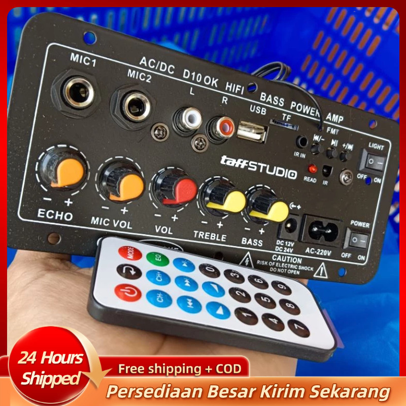 Jual D10 Ⅱ 900W Power Amplifier Bluetooth 400W Siap Pakai Bisa Aki 12v ...