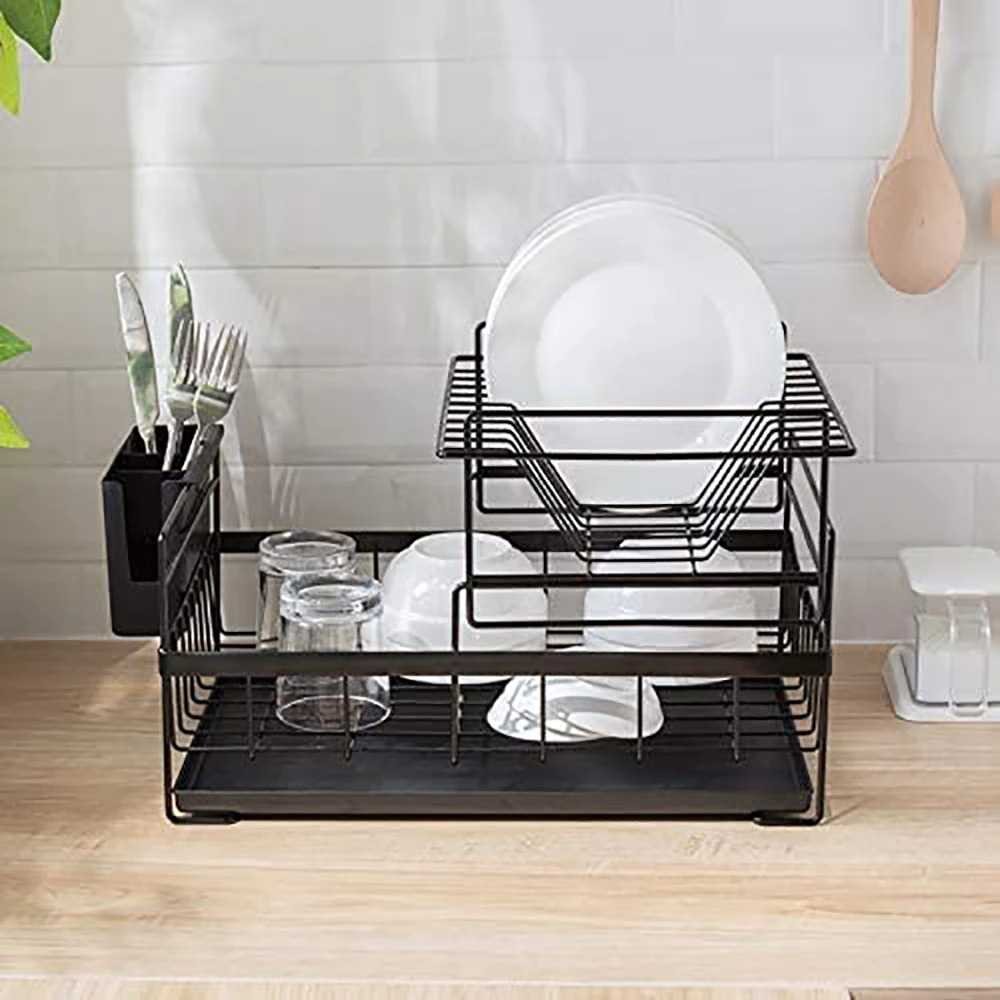 Jual Rak Piring Gelas Pengering Drainer 2 Layer Kitchen Rack - MT121 ...