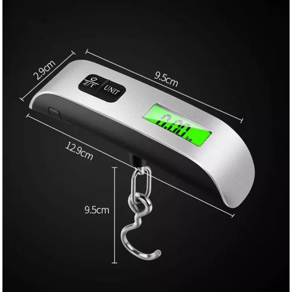 Jual Travel Scale / Timbangan Travel Portable Serbaguna koper tas max 50kg - Barang Murah ...