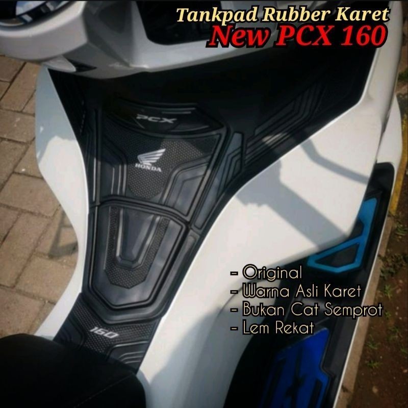Jual Deckpad PCX 160 Tankpad karet PCX 160 Premium | Shopee Indonesia
