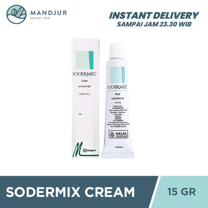 Jual Sodermix Cream 15 gr - Merawat Scar atau Bekas Luka | Shopee Indonesia