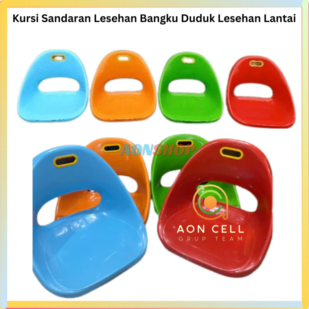 Jual [AS] Kursi Sandaran Lesehan Plastik Tebal untuk Pengajian Nonton ...