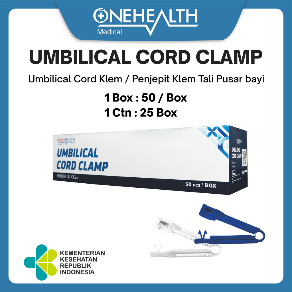 Jual Onehealth Umbilical Cord White Tali Pusat Bayi Penjepit Tali Pusar ...